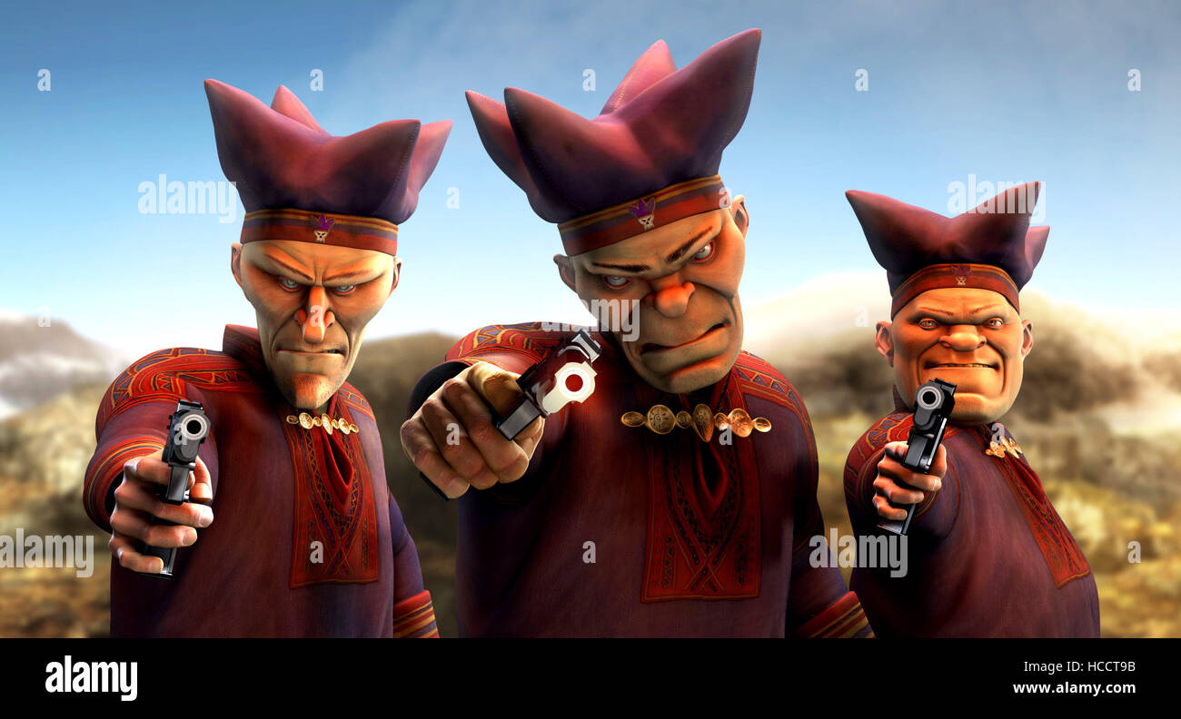 FREE JIMMY, The Lappish Mafia (voiced by Mark Gatiss, Reece Shearsmith ...