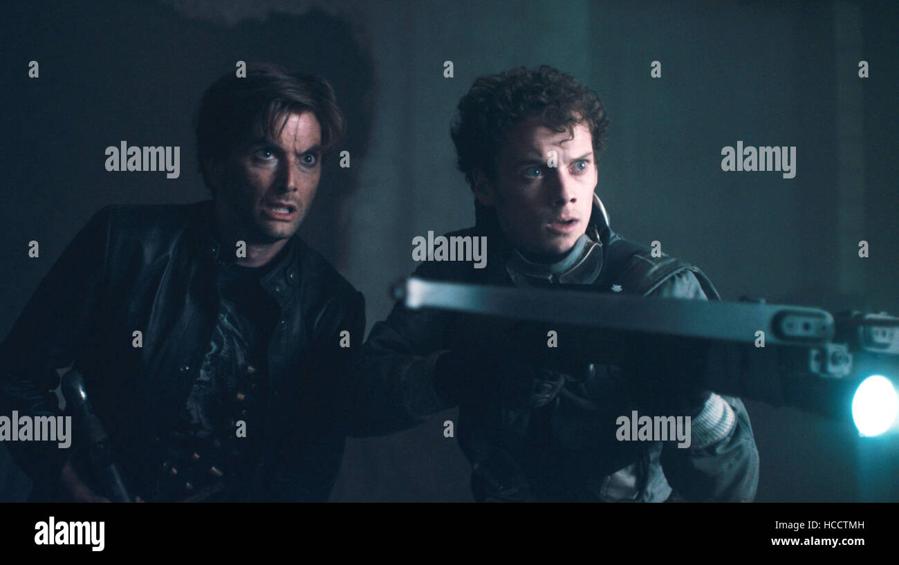 FRIGHT NIGHT, from left: David Tennant, Anton Yelchin, 2011. ph: Lorey ...