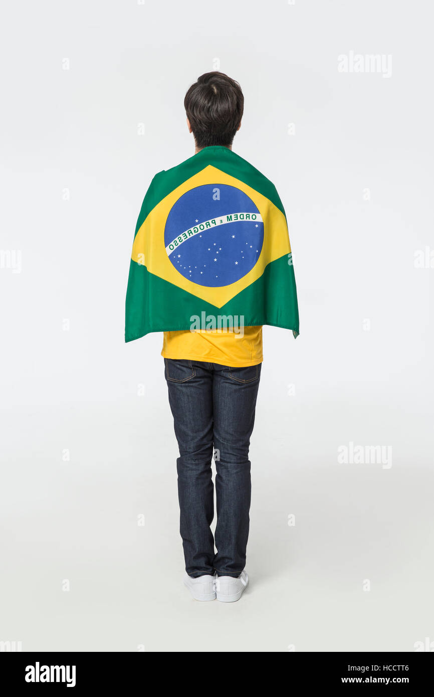 Wearing a flag hi-res stock photography and images - Alamy