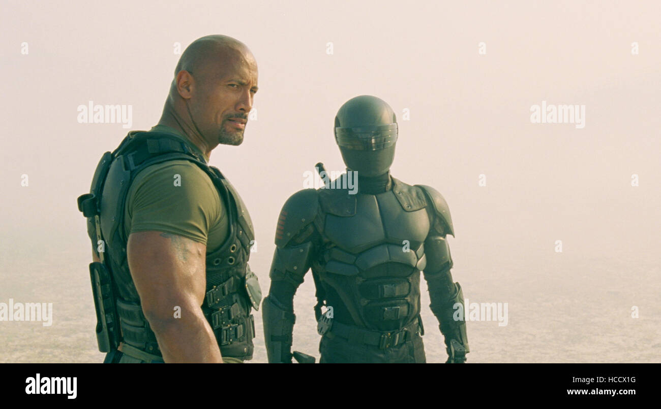 G.I. JOE: RETALIATION, from left: Dwayne Johnson, Ray Park, 2012 ...