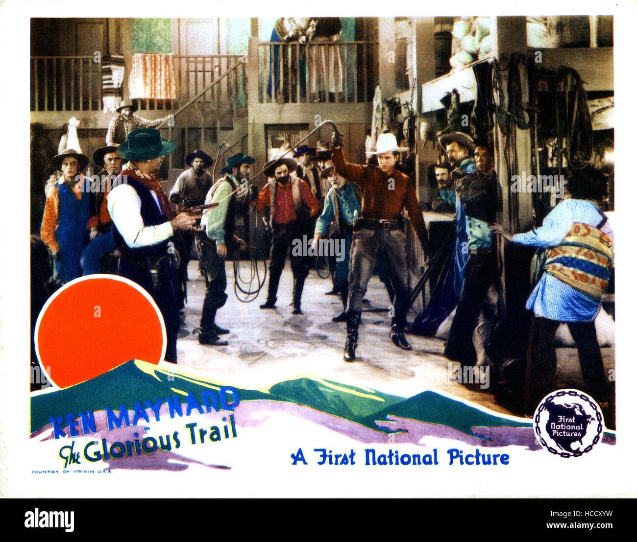 THE GLORIOUS TRAIL, Ken Maynard, (center), 1928 Stock Photo - Alamy THE GLORIOUS TRAIL, Ken Maynard, (center), 1928 Stock Photo - Alamy