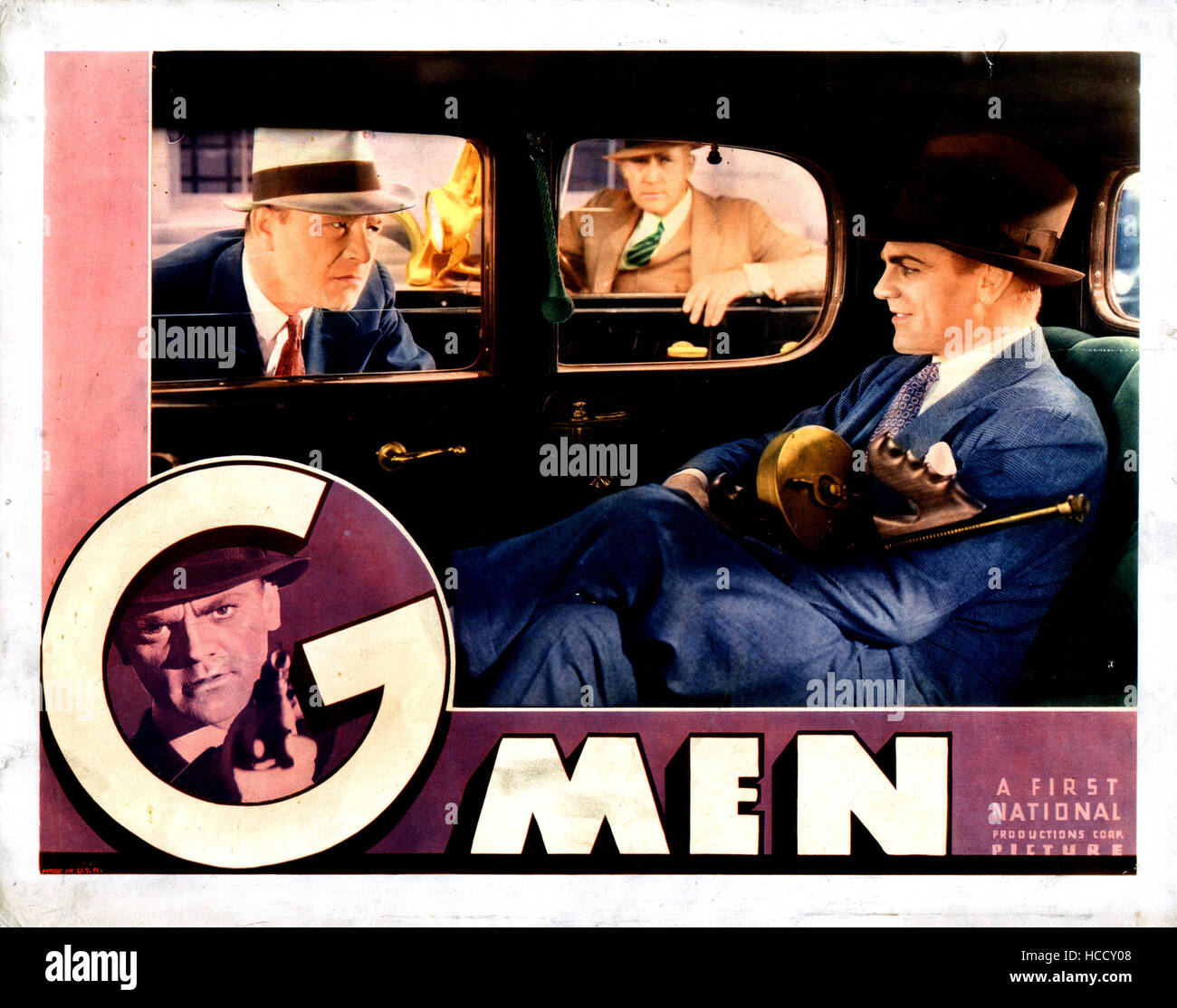 G-MEN, James Cagney,1935 Stock Photo - Alamy