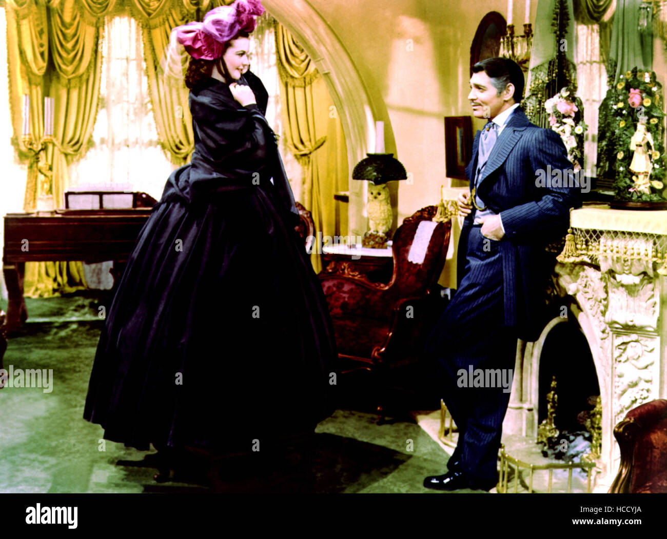 GONE WITH THE WIND, from left: Vivien Leigh, Clark Gable, 1939 Stock Photo - Alamy