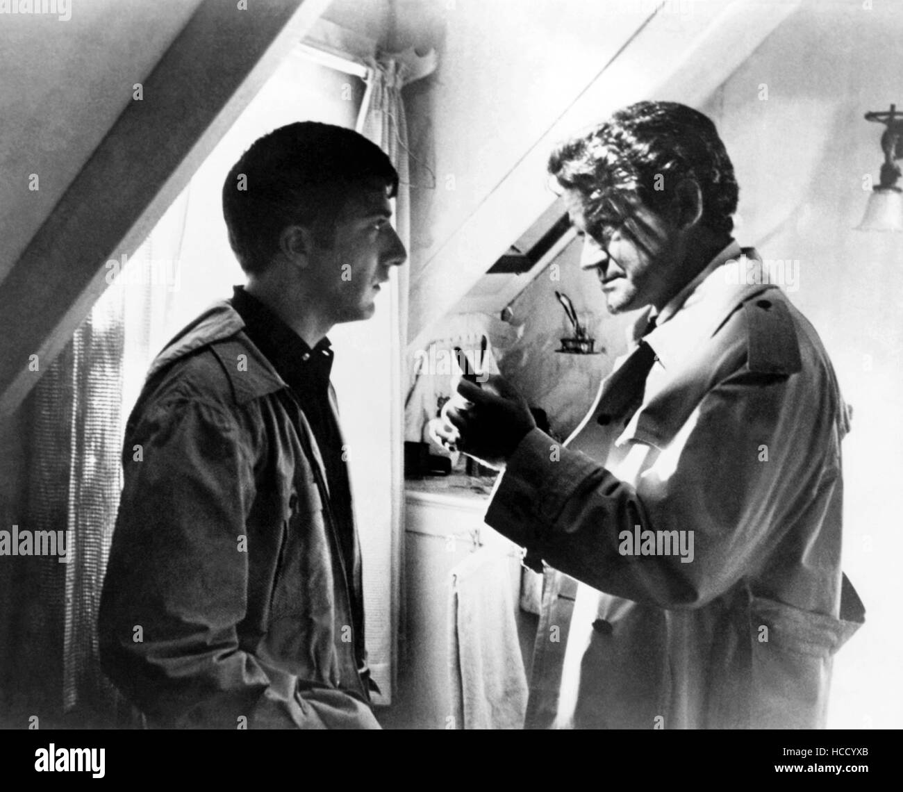 THE GRADUATE, from left: Dustin Hoffman, Murray Hamilton, 1967 Stock ...