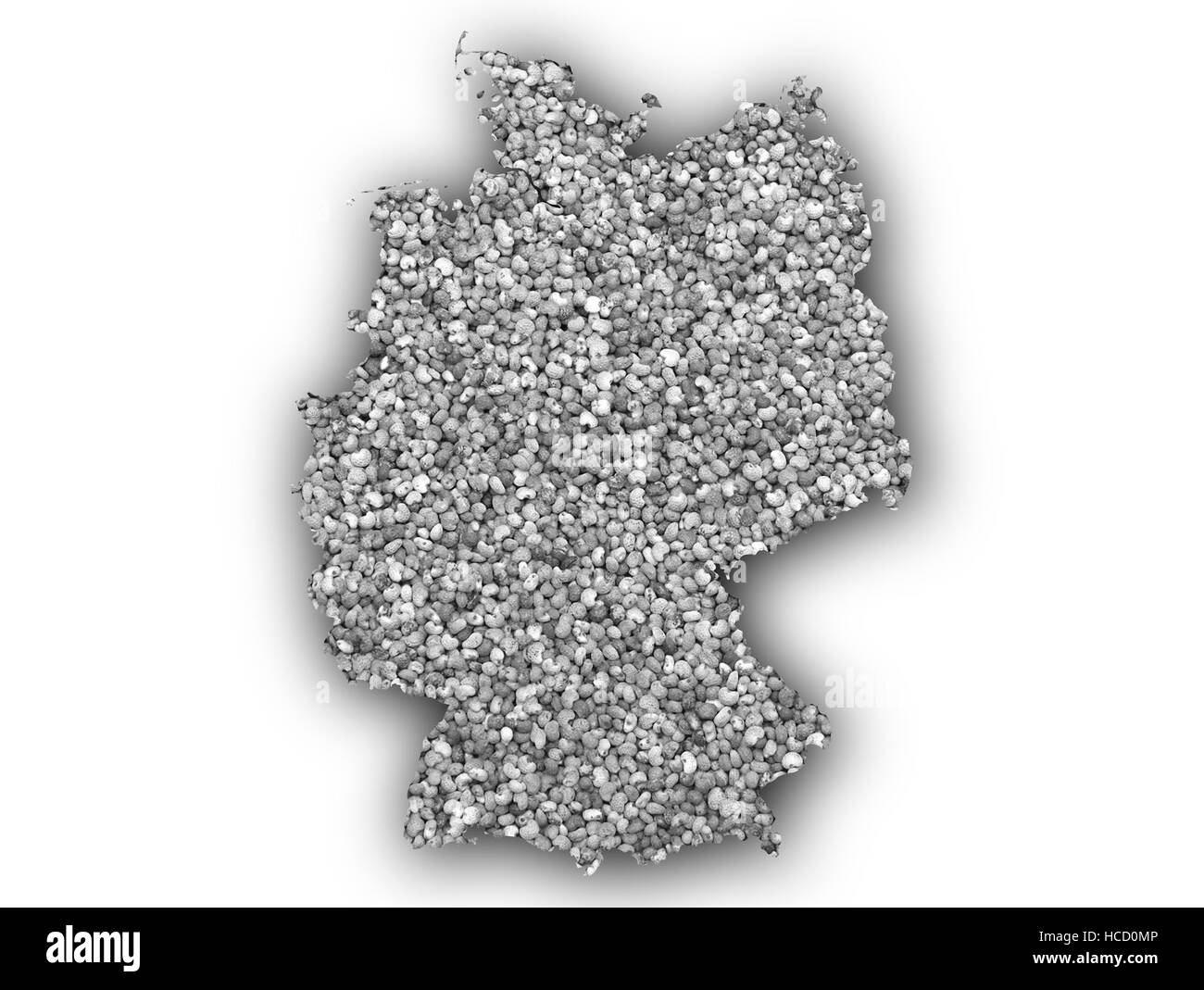 Map of Germany Stock Photo - Alamy