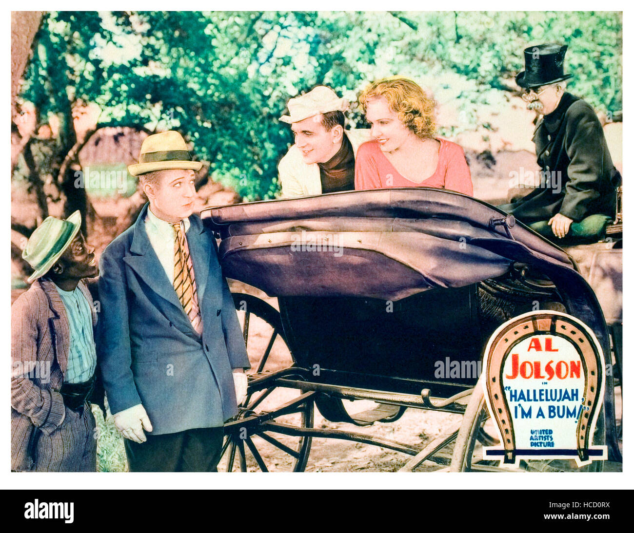 HALLELUJAH, I'M A BUM!, Edgar Connor, Harry Langdon, Al Jolson, Madge ...