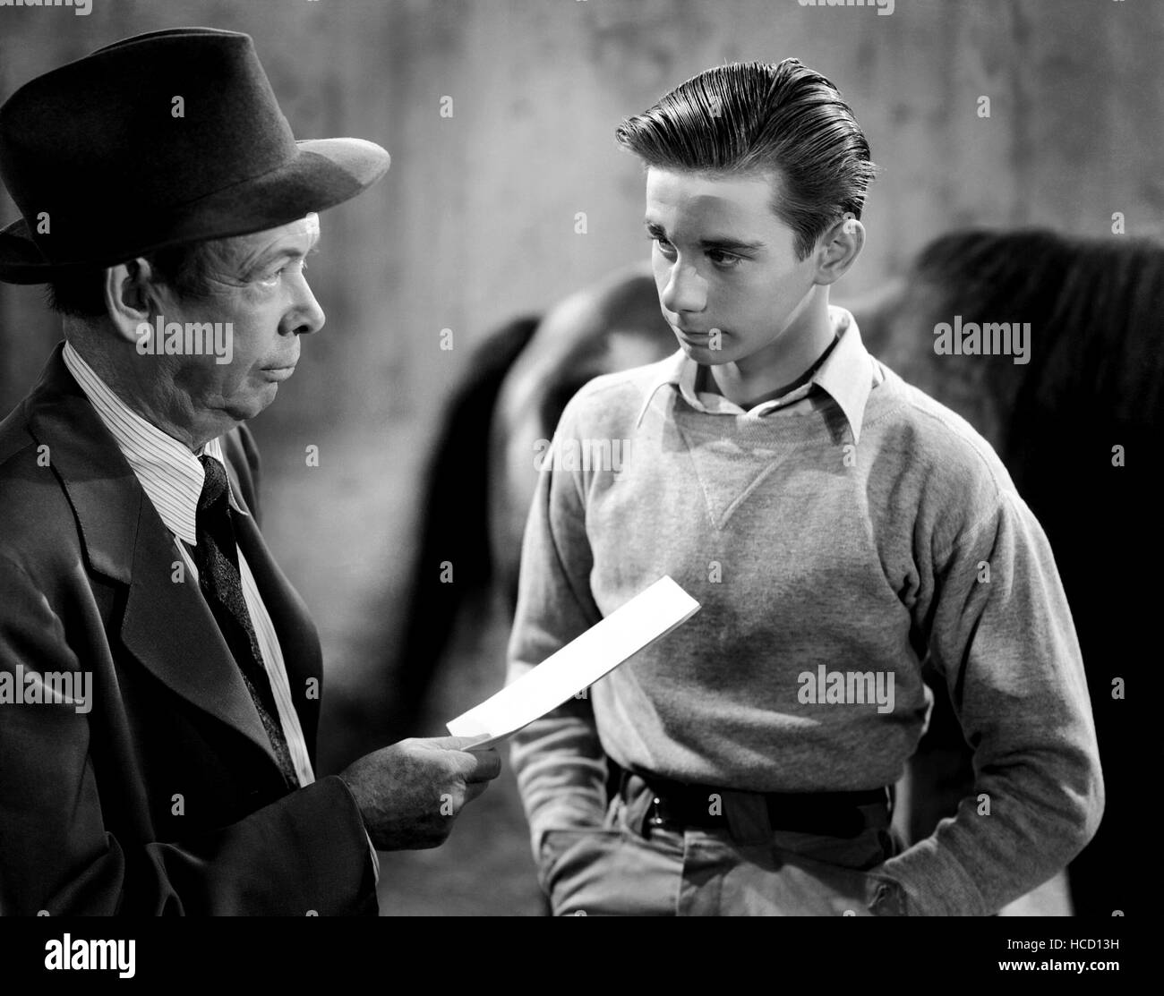 HARRIGAN'S KID, from left: Frank Craven, Bobby Readick, 1943 Stock ...