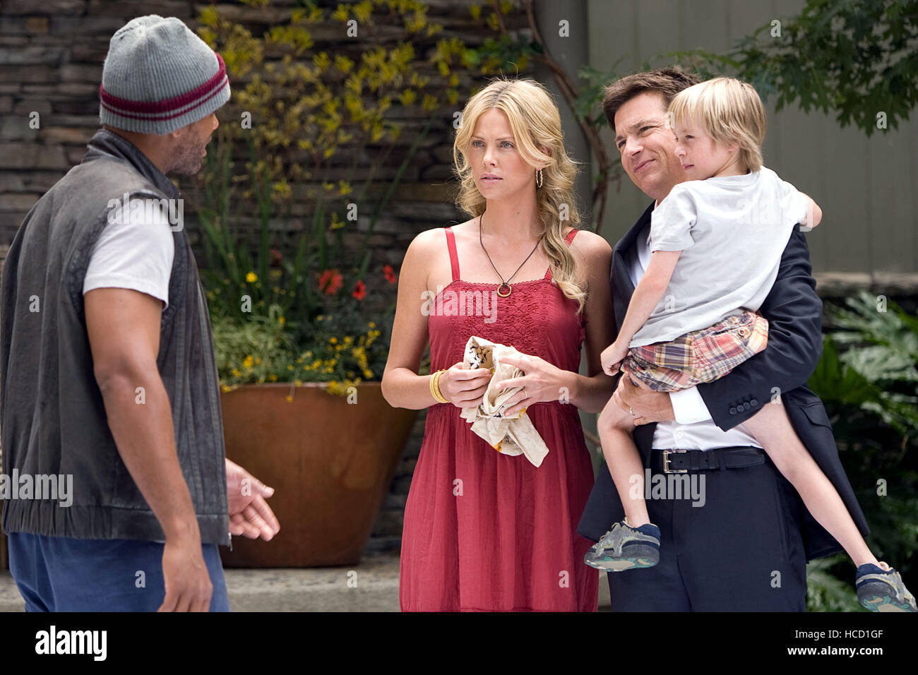 HANCOCK, from left: Will Smith, Charlize Theron, Jason Bateman, Jae ...