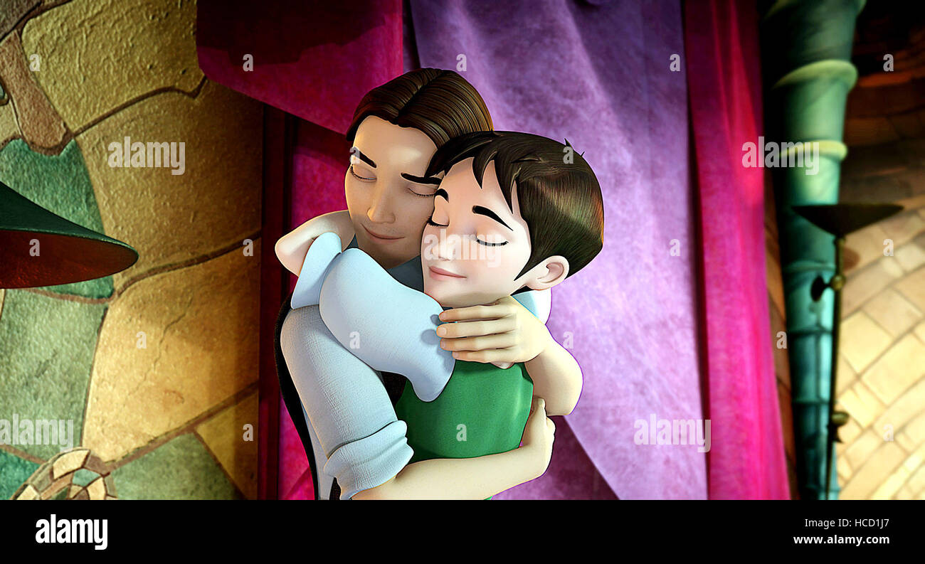 HAPPILY N'EVER AFTER, Rick (voice: Freddie Prinze Jr.), Ella (voice ...