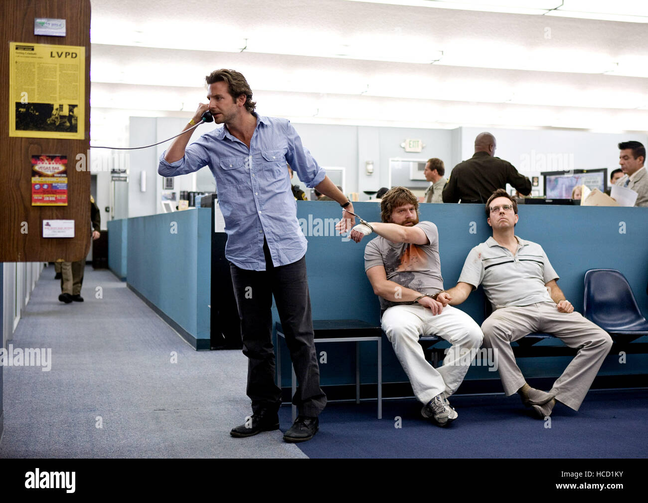 THE HANGOVER, from left: Bradley Cooper, Zach Galifianakis, Ed Helms ...