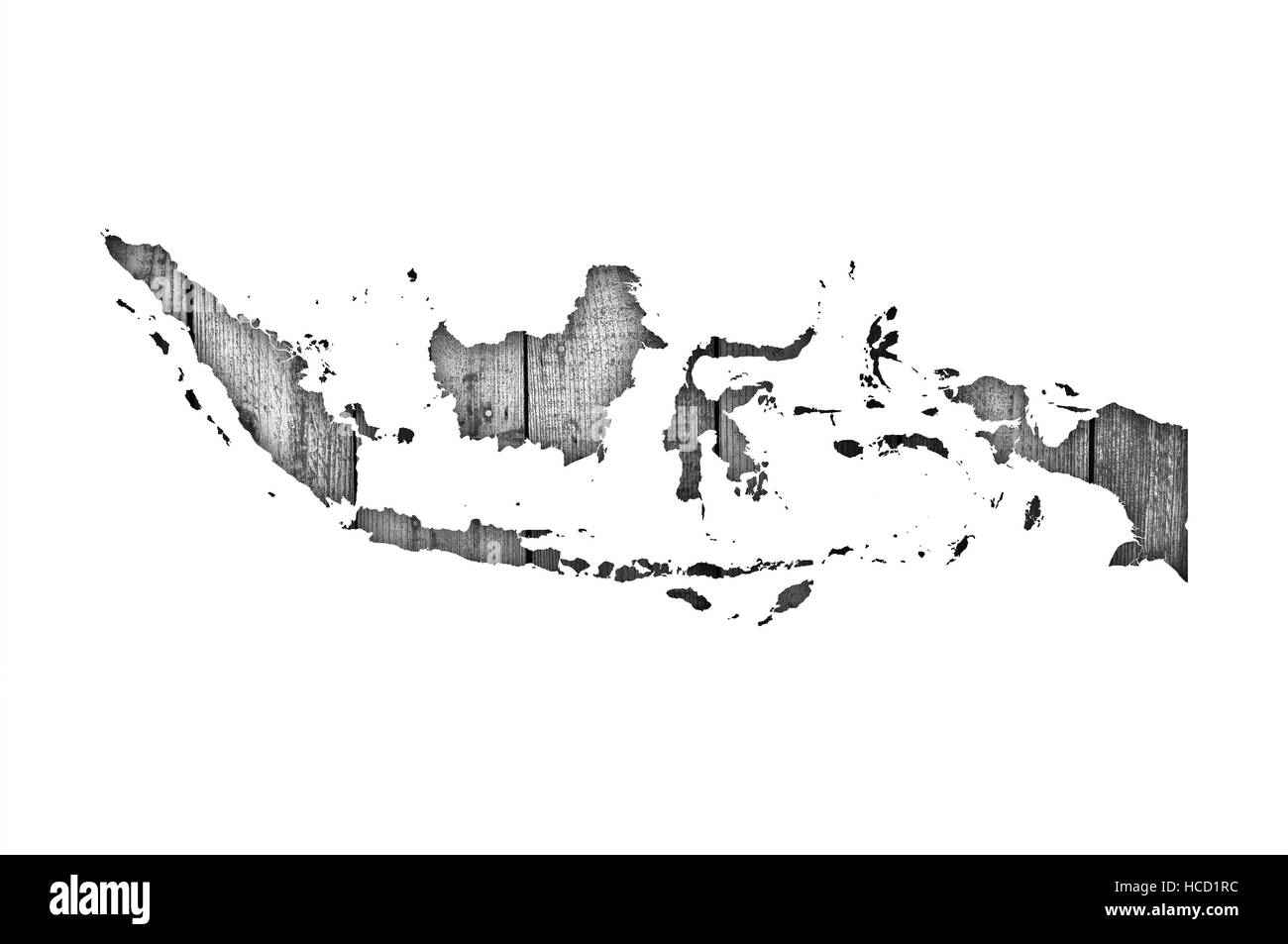 Indonesia Map Black and White Stock Photos & Images - Alamy