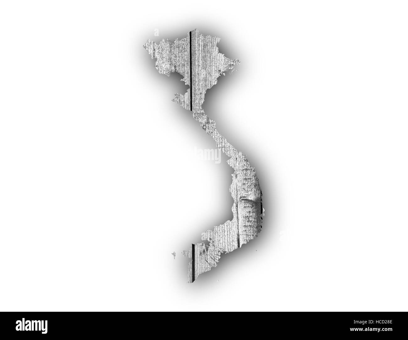 Vietnam map isolated on hi-res stock photography and images - Alamy