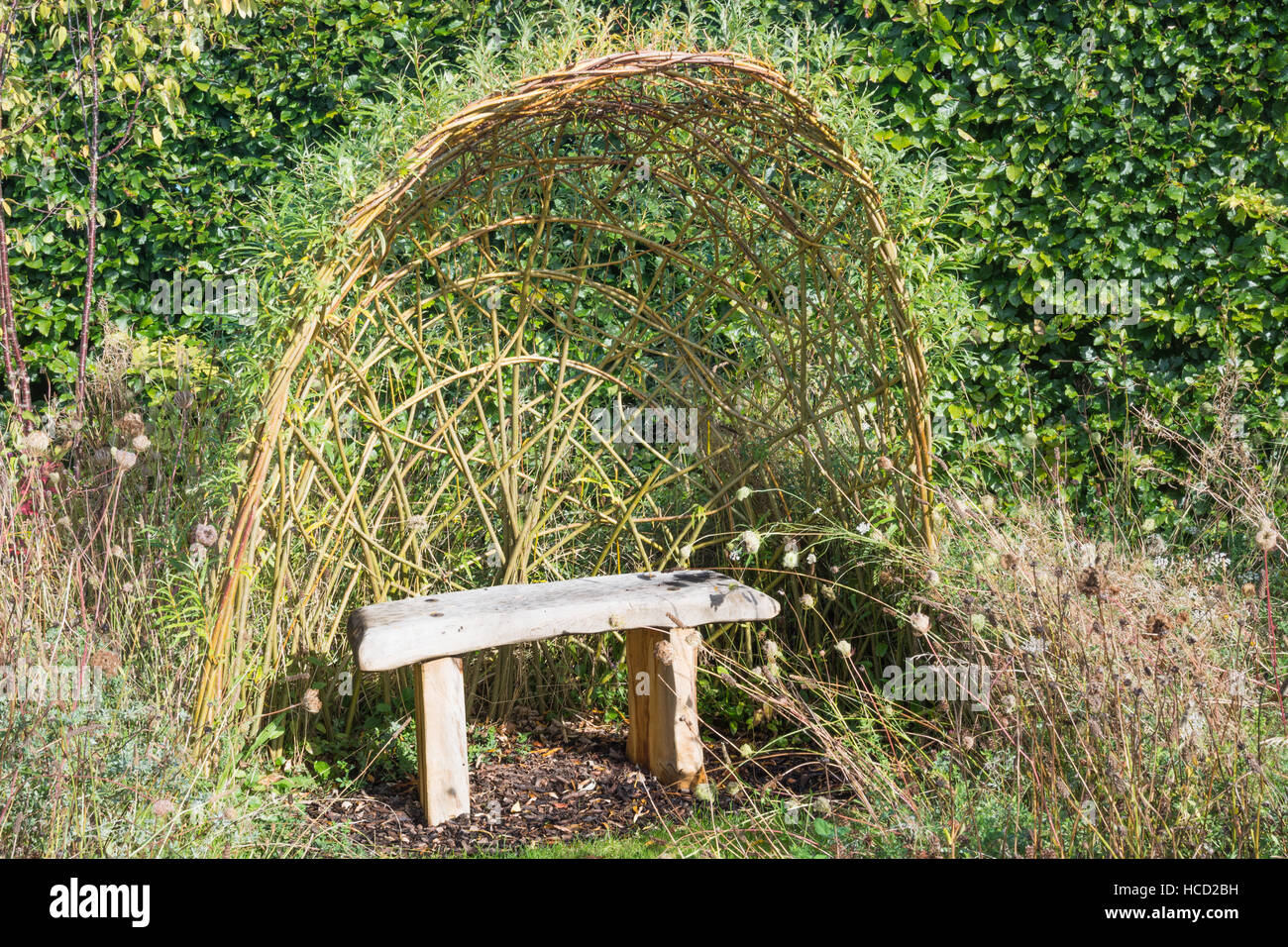 Woven willow hi-res stock photography and images - Alamy