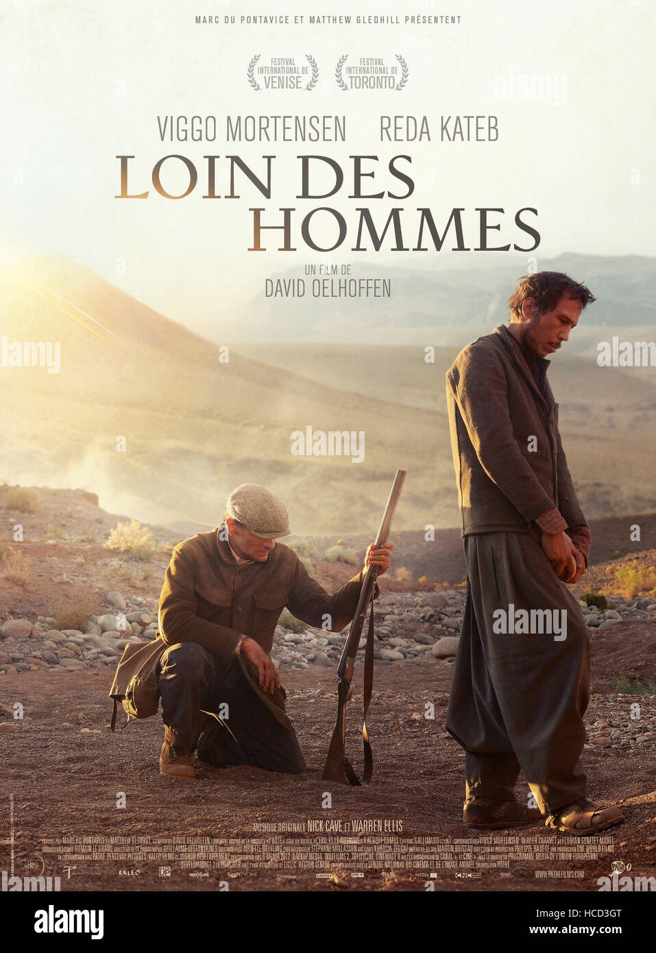 FAR FROM MEN, (aka LOIN DES HOMMES), French poster art, from left ...