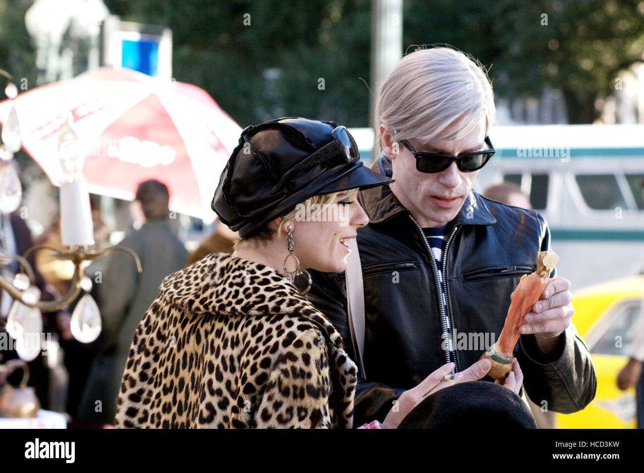 FACTORY GIRL, Sienna Miller as Edie Sedgwick, Guy Pearce as Andy Warhol ...