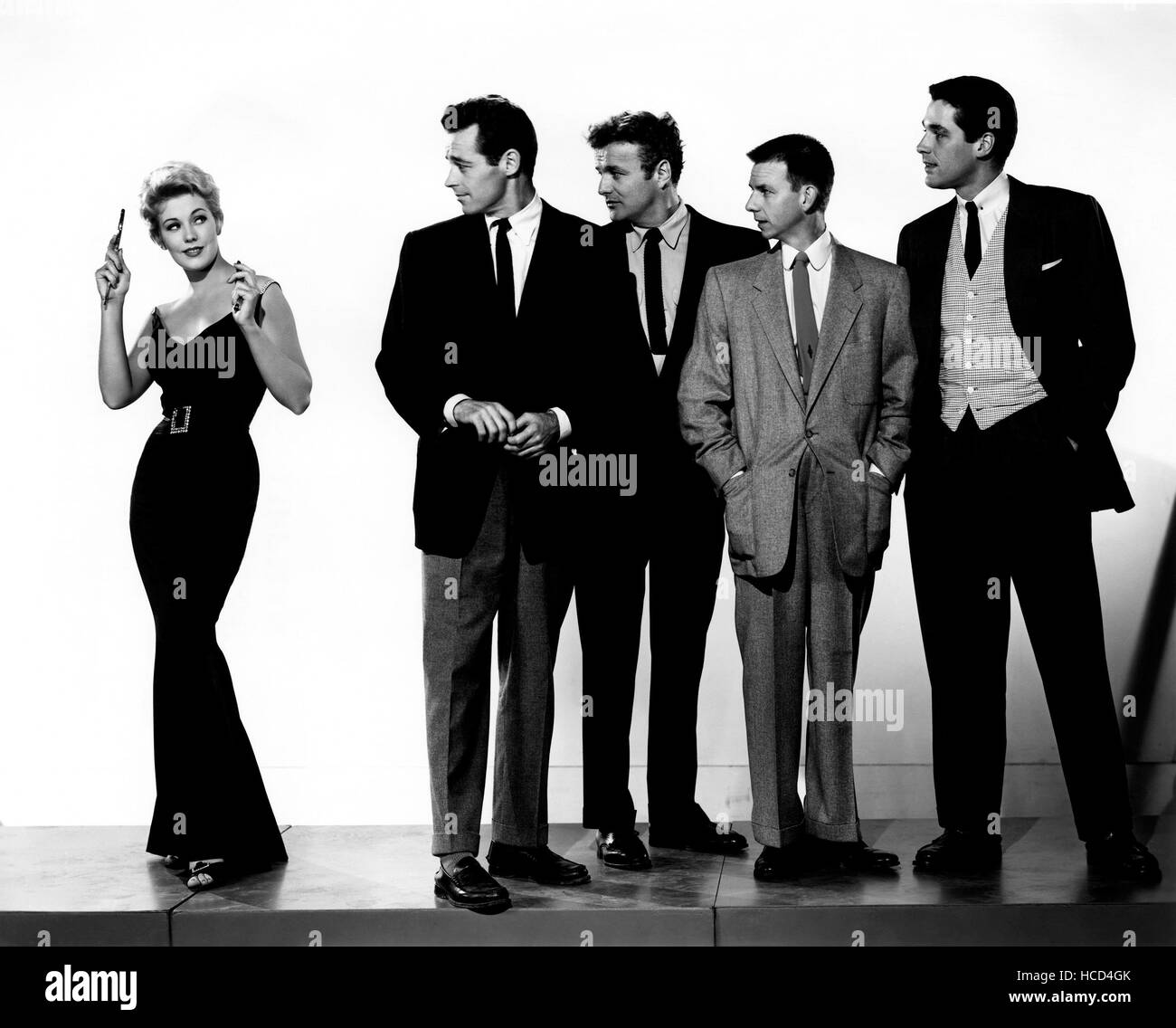 5 AGAINST THE HOUSE, (aka FIVE AGAINST THE HOUSE), from left: Kim Novak ...