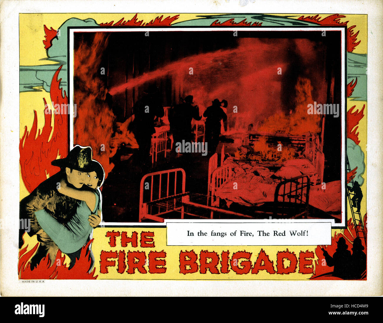 THE FIRE BRIGADE, from left, Charles Ray, May McAvoy, 1926 Stock Photo ...