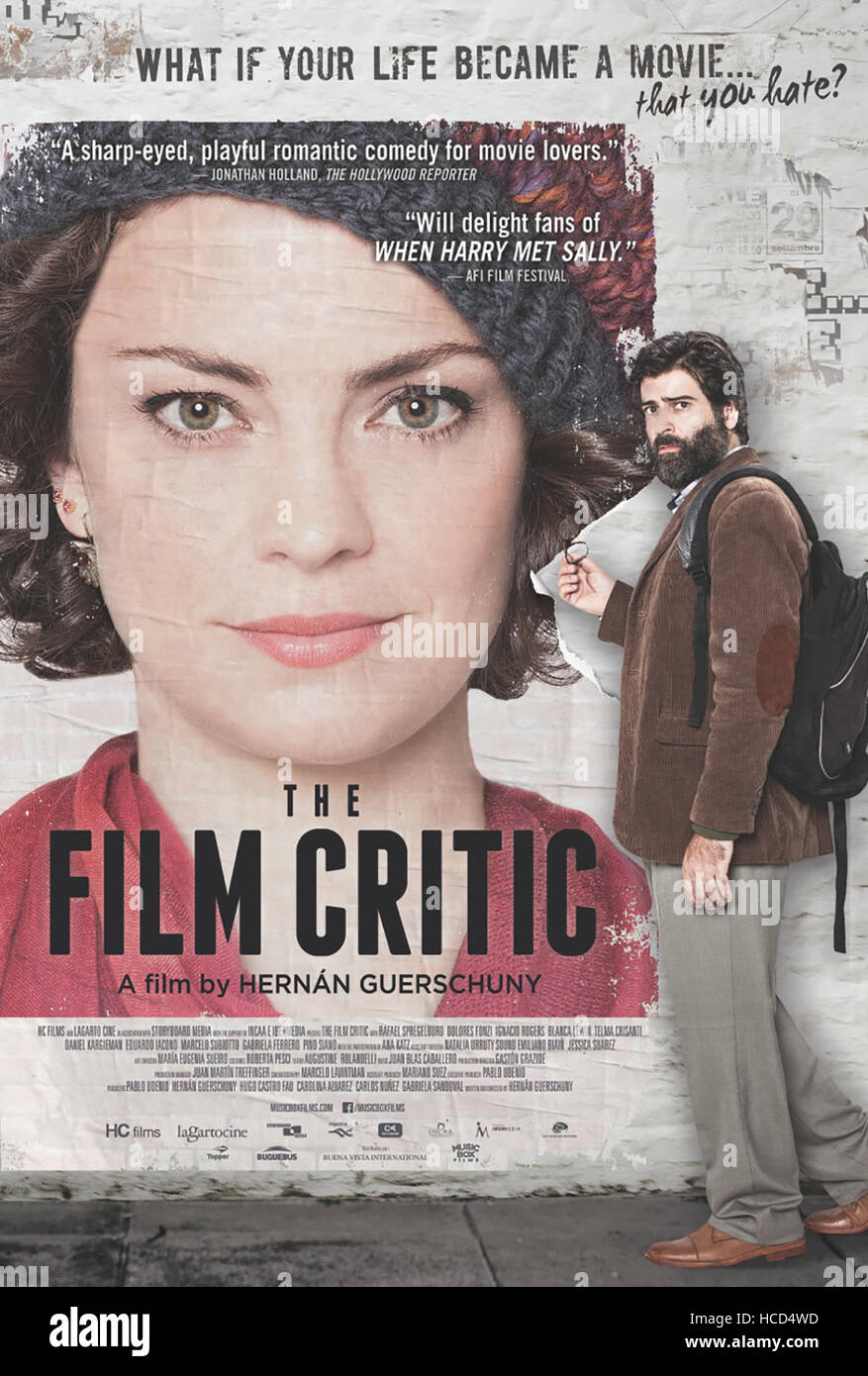 THE FILM CRITIC, (aka EL CRITICO), poster, from left: Dolores Fonzi ...