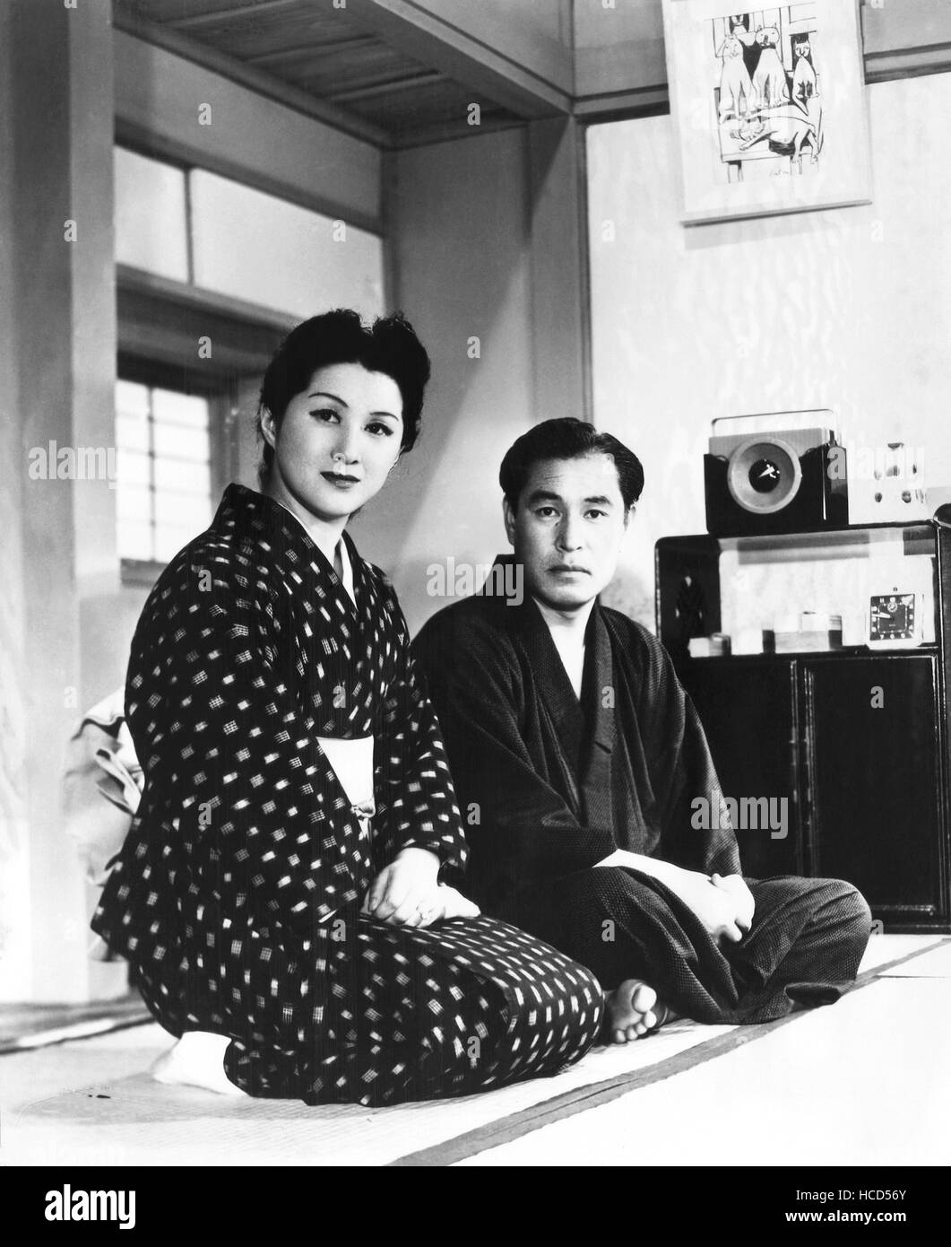 THE FLAVOR OF GREEN TEA OVER RICE, (aka OCHAZUKE NO AJI), from left ...