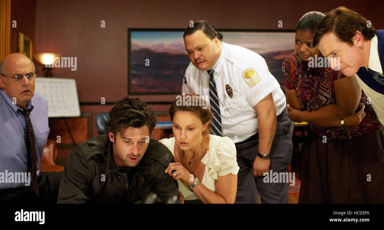 FLYPAPER, from left: Jeffrey Tambor, Patrick Dempsey, Ashley Judd ...