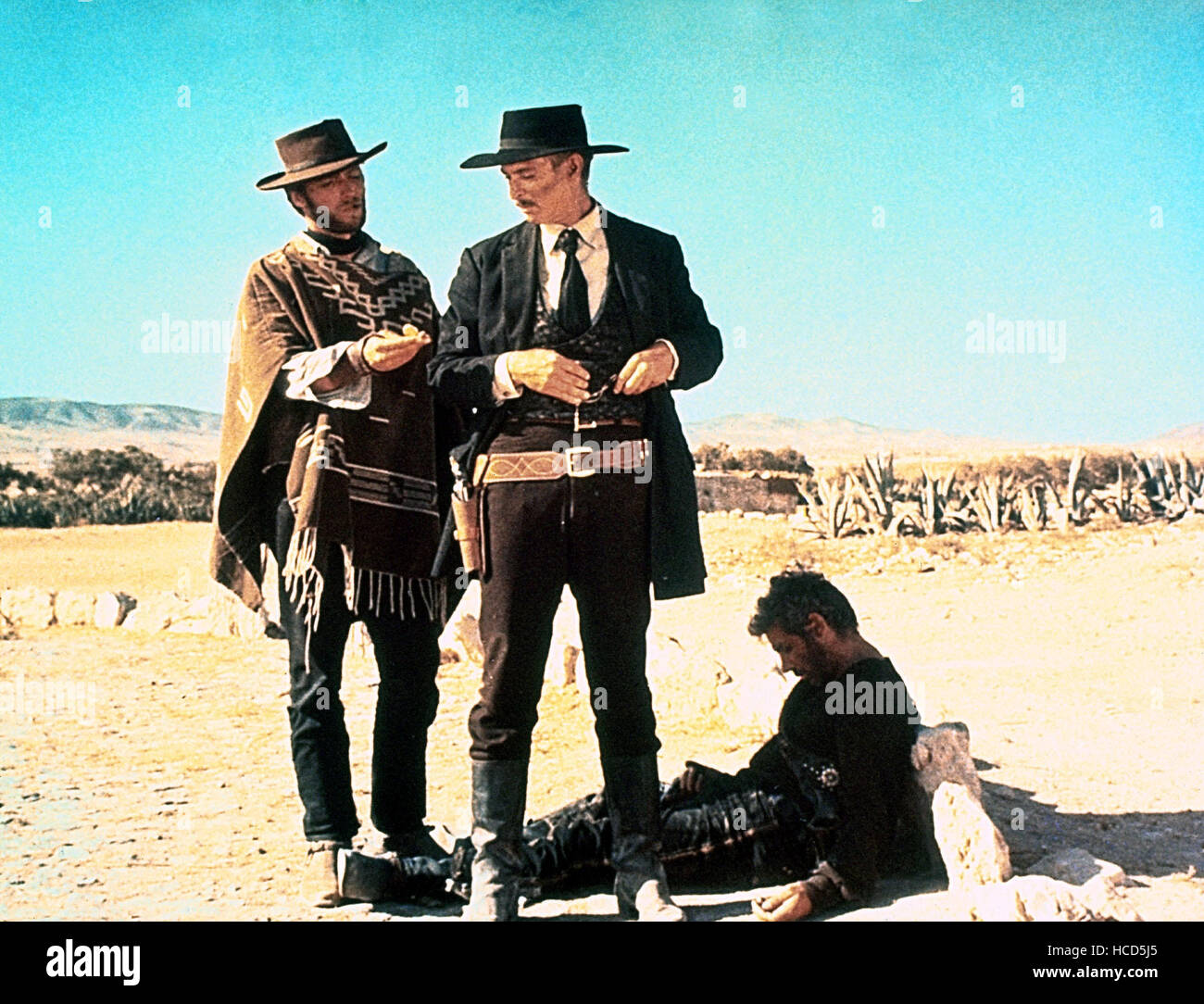FOR A FEW DOLLARS MORE, Clint Eastwood, Lee Van Cleef, 1965 Stock Photo ...