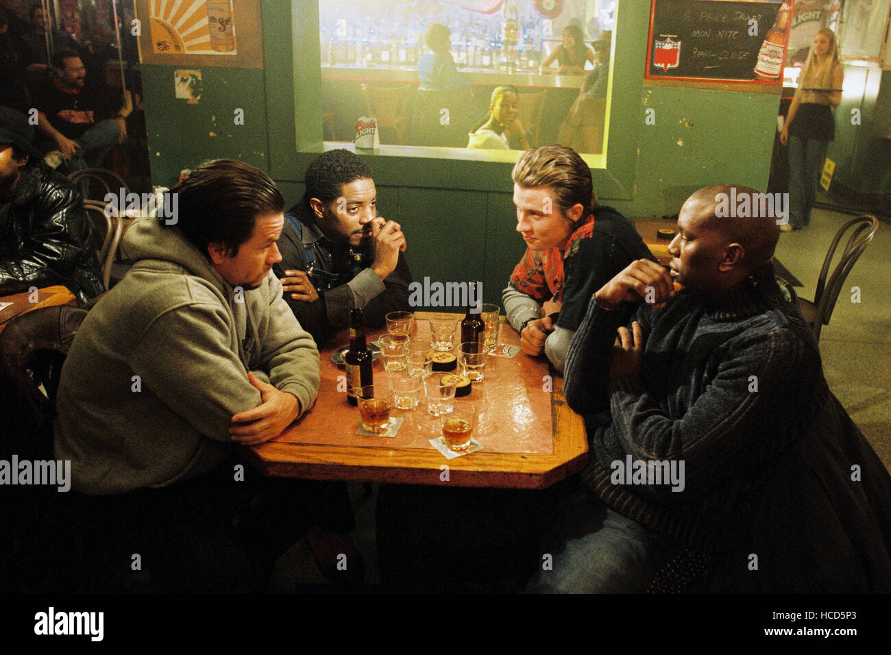 FOUR BROTHERS, Mark Wahlberg, Andre Benjamin, Garrett Hedlund, Tyrese ...