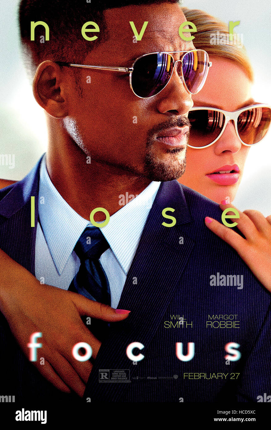 FOCUS, US advance poster art, from left: Will Smith, Margot Robbie ...