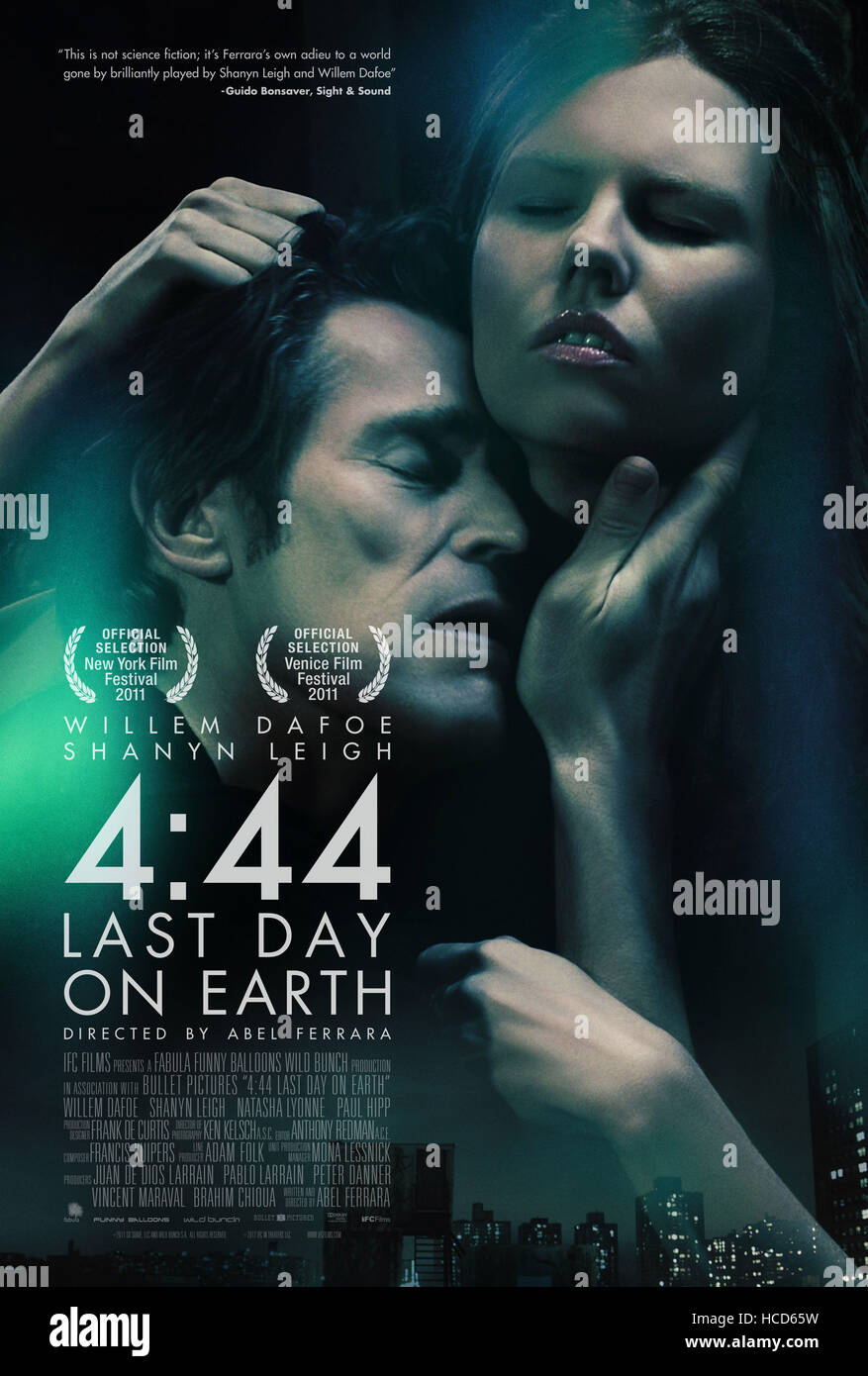4:44 LAST DAY ON EARTH, US poster art, from left: Willem Dafoe, Shanyn ...