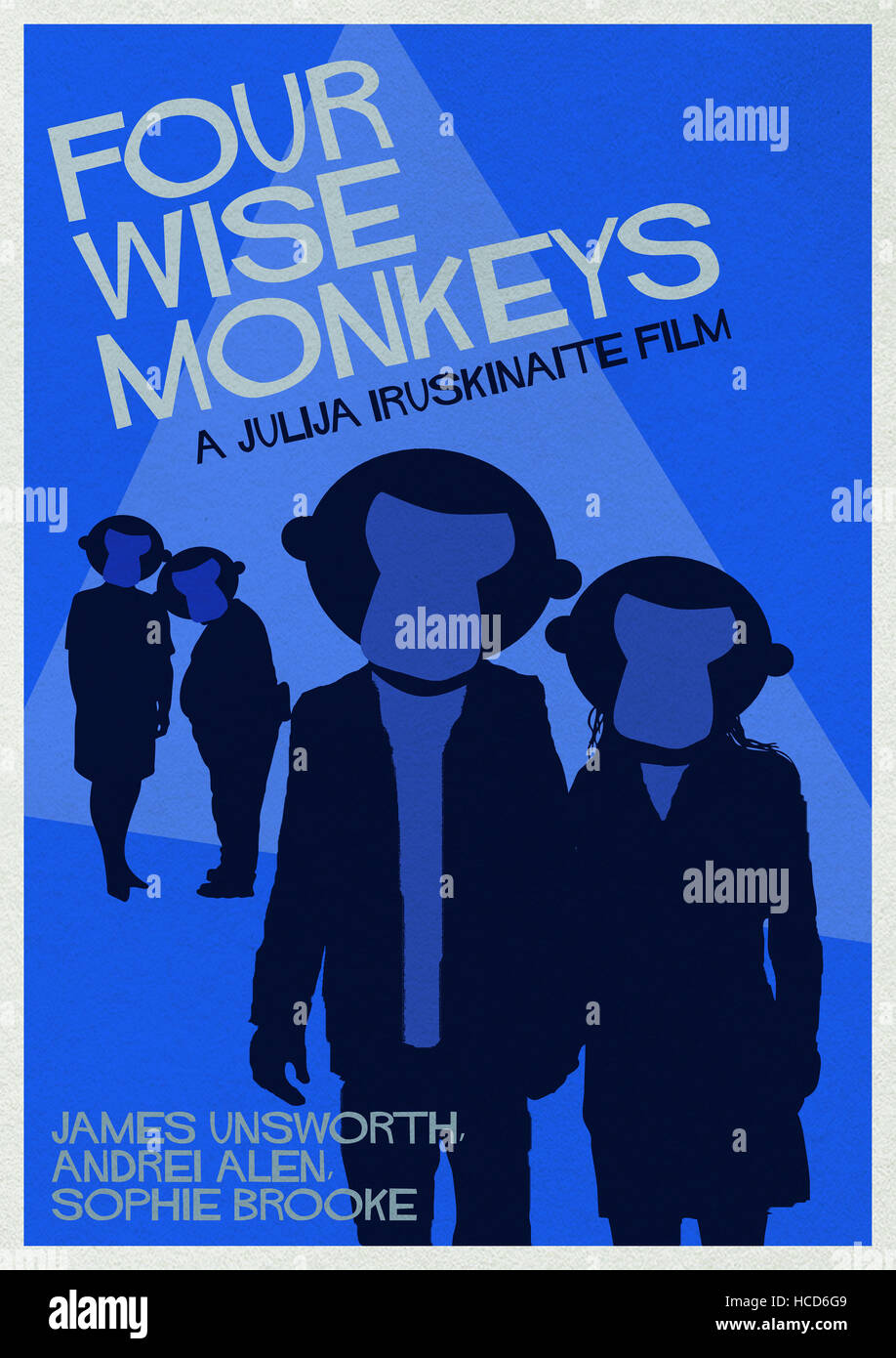 FOUR WISE MONKEYS, poster art, 2016 Stock Photo - Alamy
