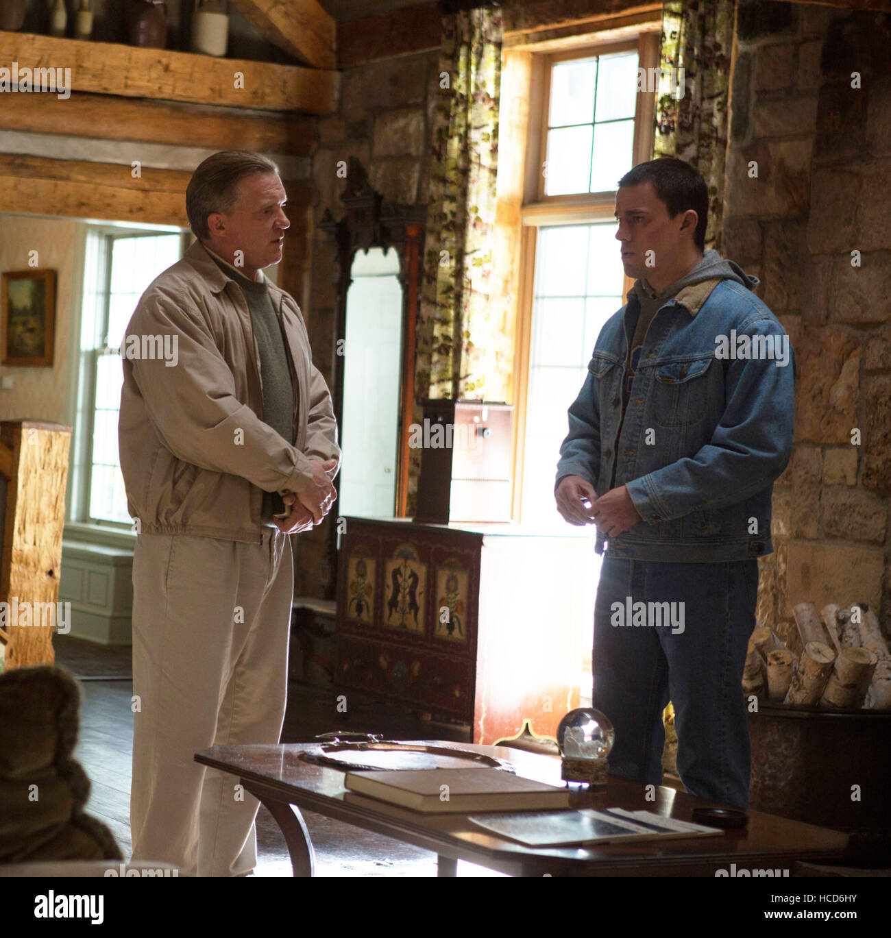 FOXCATCHER, from left: Anthony Michael Hall, Channing Tatum, 2013. Ph ...