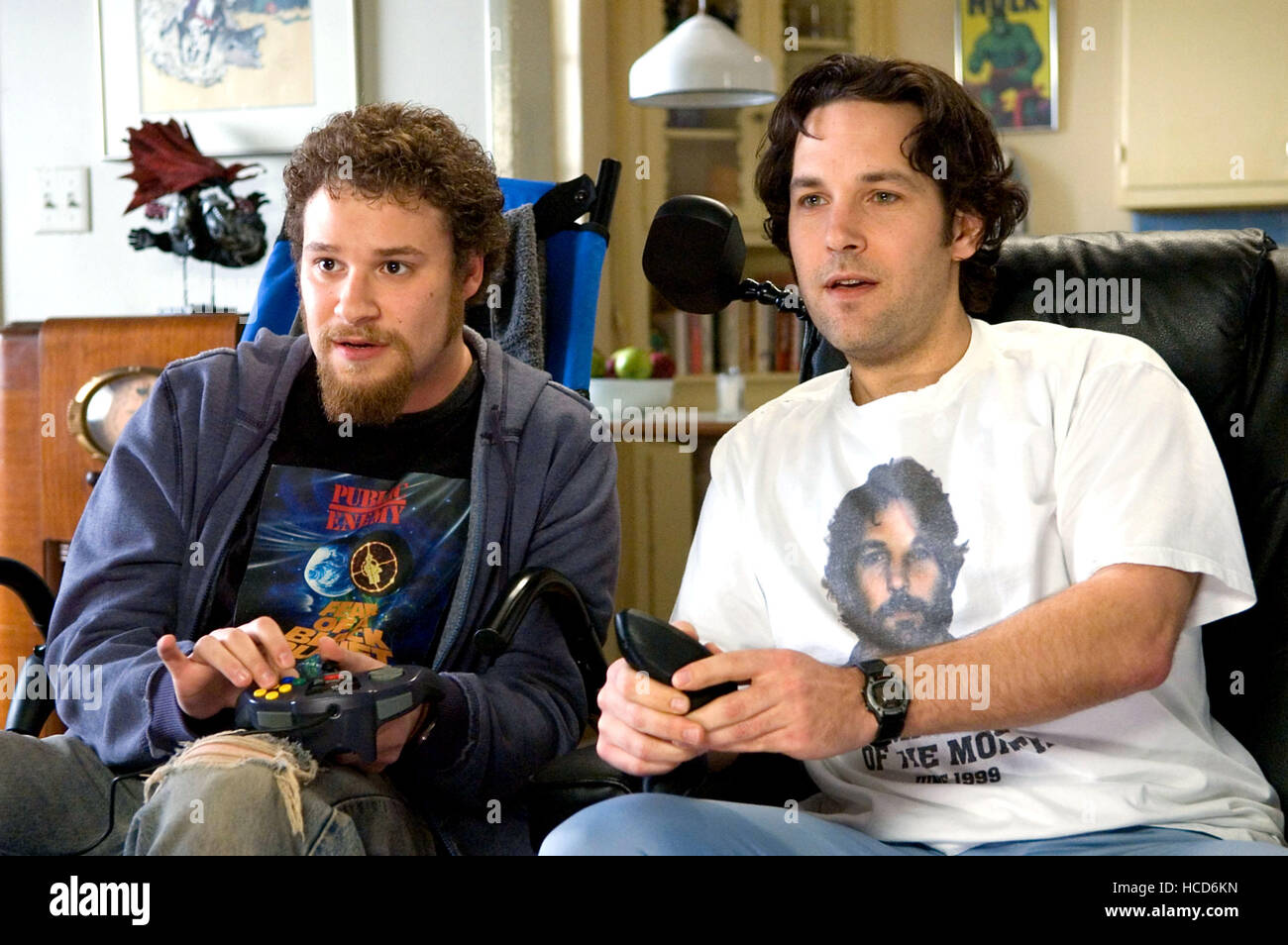 THE 40 YEAR OLD VIRGIN, Seth Rogen, Paul Rudd, 2005, (c) Universal ...