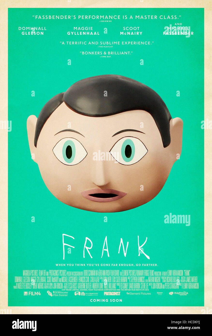 FRANK, US poster art, 2014. /©Magnolia Pictures/Courtesy Everett ...
