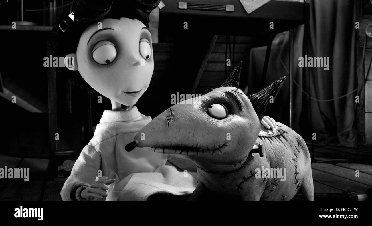 FRANKENWEENIE, from left: Victor (voice: Charlie Tahan), Sparky, 2012 ...