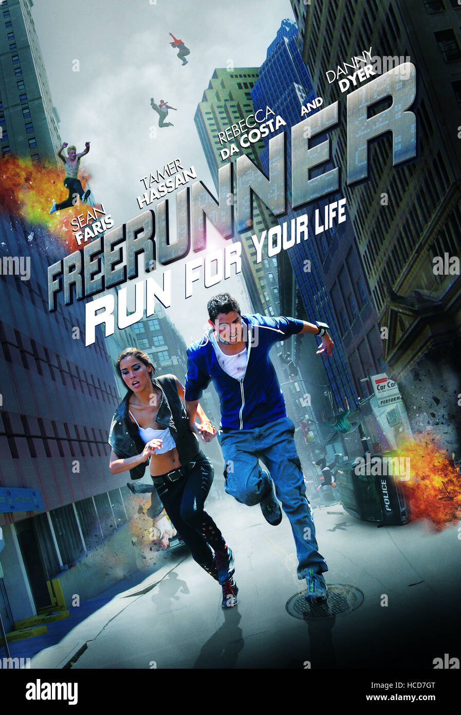 FREERUNNER, US poster art, from left: Rebecca Da Costa, Sean Faris ...