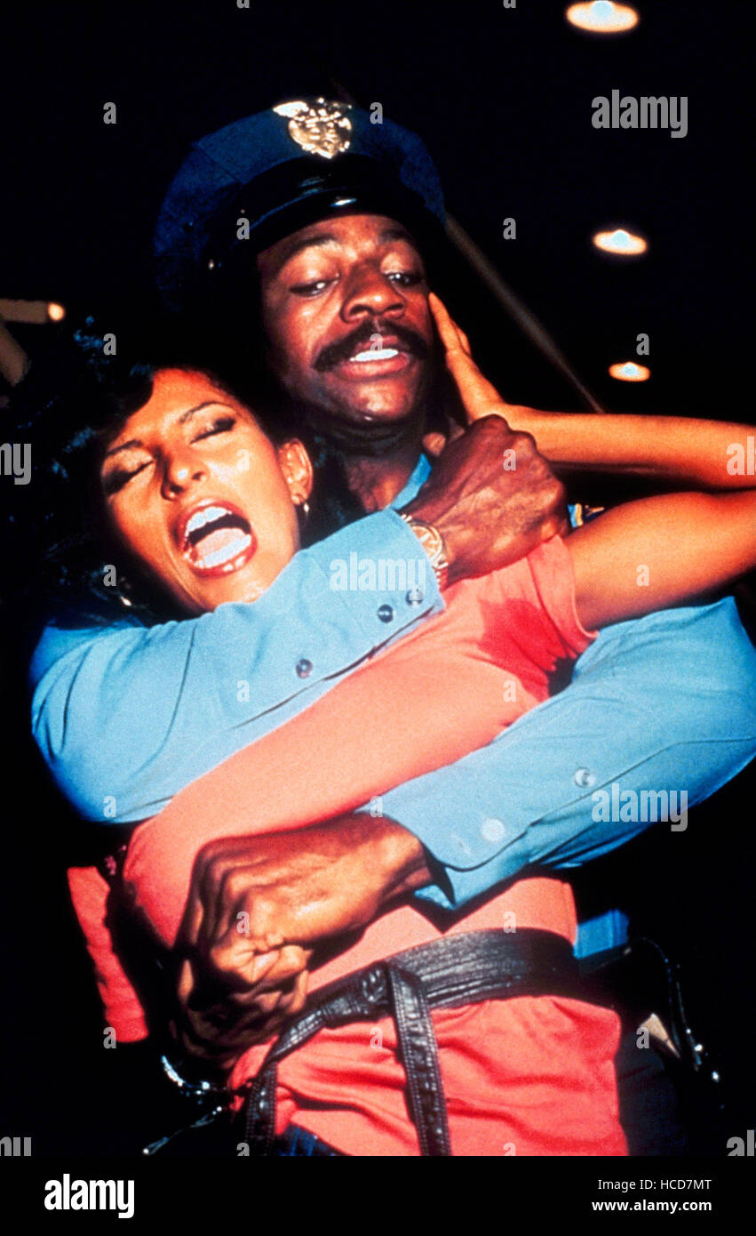 FRIDAY FOSTER, Pam Grier, Carl Weathers, 1975 Stock Photo - Alamy