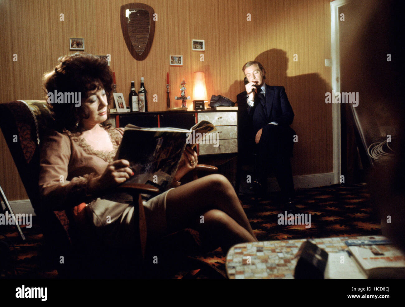 GET CARTER, Dorothy White, Michael Caine, 1971 Stock Photo - Alamy
