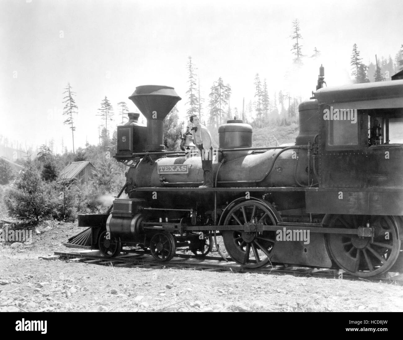THE GENERAL, Buster Keaton, 1927 Stock Photo - Alamy