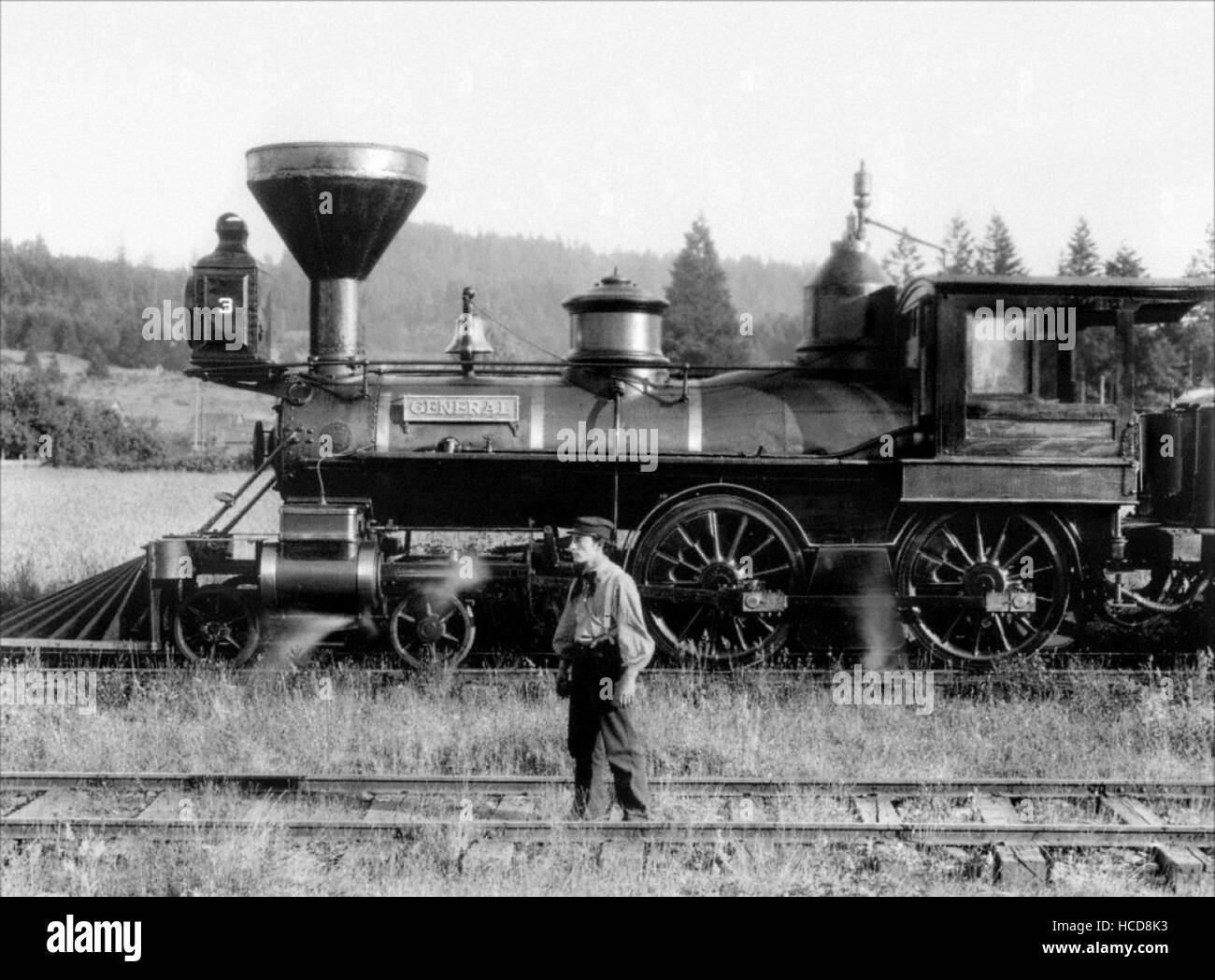 THE GENERAL, Buster Keaton, 1927 Stock Photo - Alamy