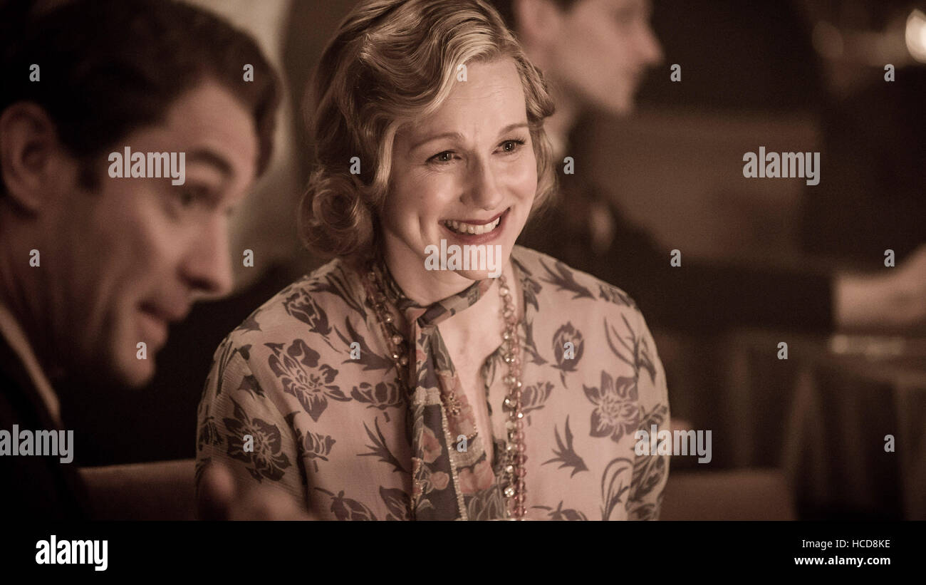 GENIUS, Laura Linney (right), as Louise Saunders, 2016. ph: Marc ...