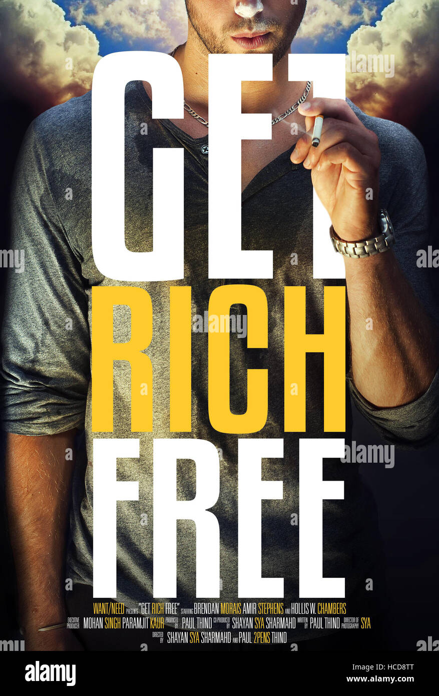 GET RICH FREE, poster art, 2016 Stock Photo - Alamy