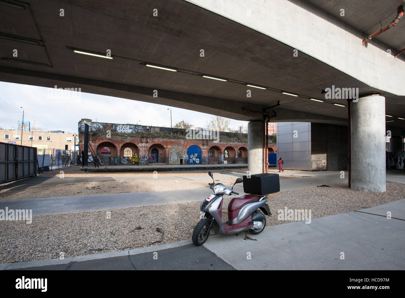 Inner city space Stock Photo - Alamy