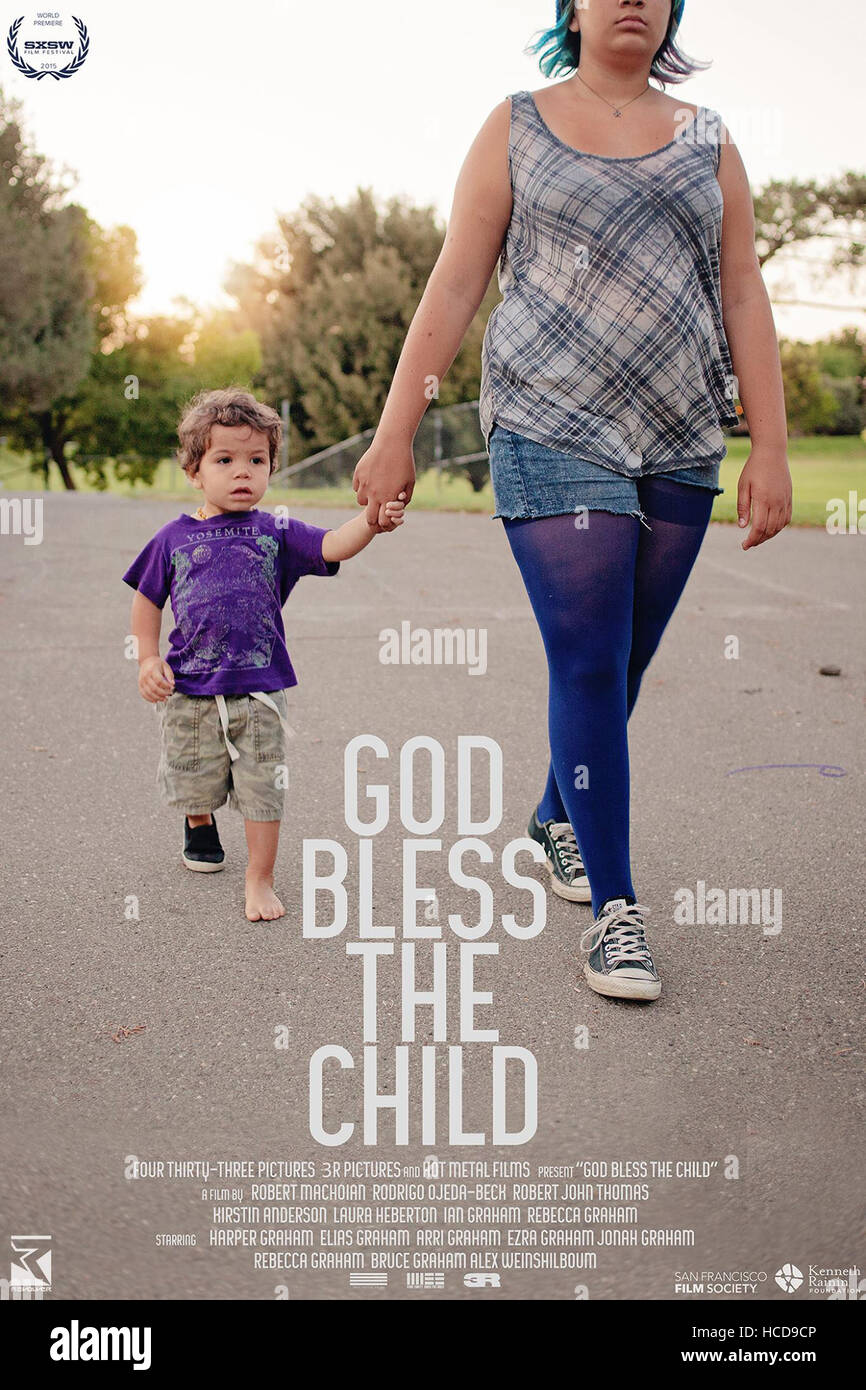 GOD BLESS THE CHILD, poster art, l-r: Jonah Graham, Harper Graham, 2015 ...