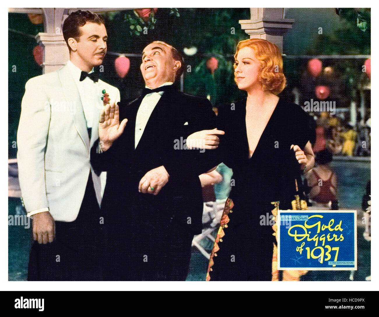 GOLD DIGGERS OF 1937, Dick Powell, Victor Moore, Glenda Farrell, 1936 ...