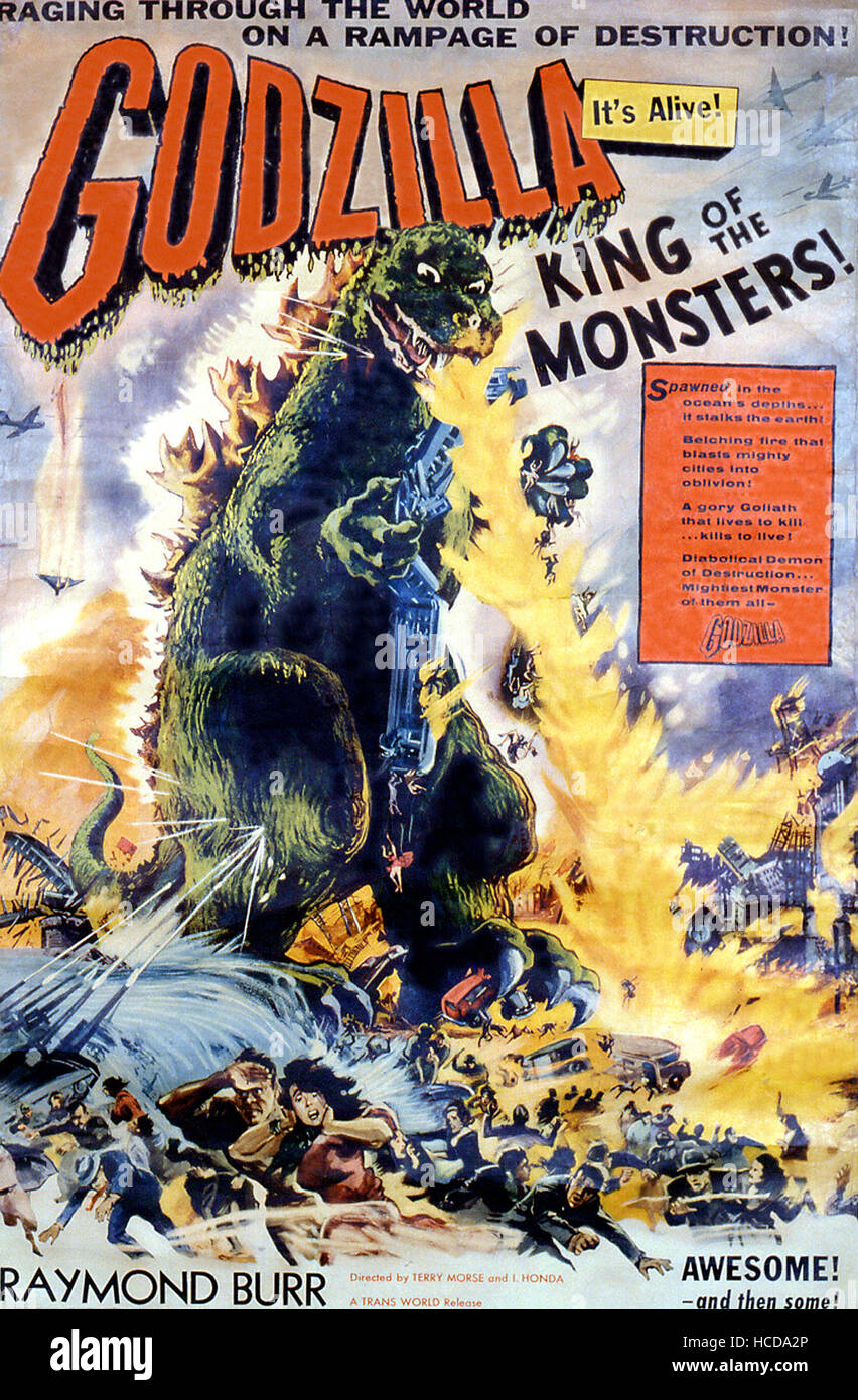 GODZILLA, KING OF THE MONSTERS!, (aka 'GOJIRA' upon its initial release ...