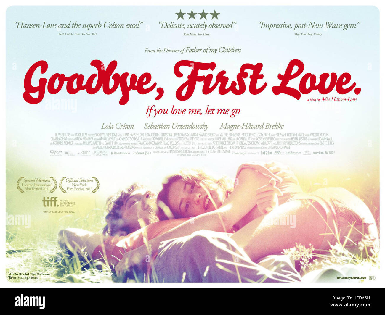 GOODBYE FIRST LOVE, (aka UN AMOUR DE JEUNESSE), l-r: Sebastian Urzendowsky, Lola Creton on ...