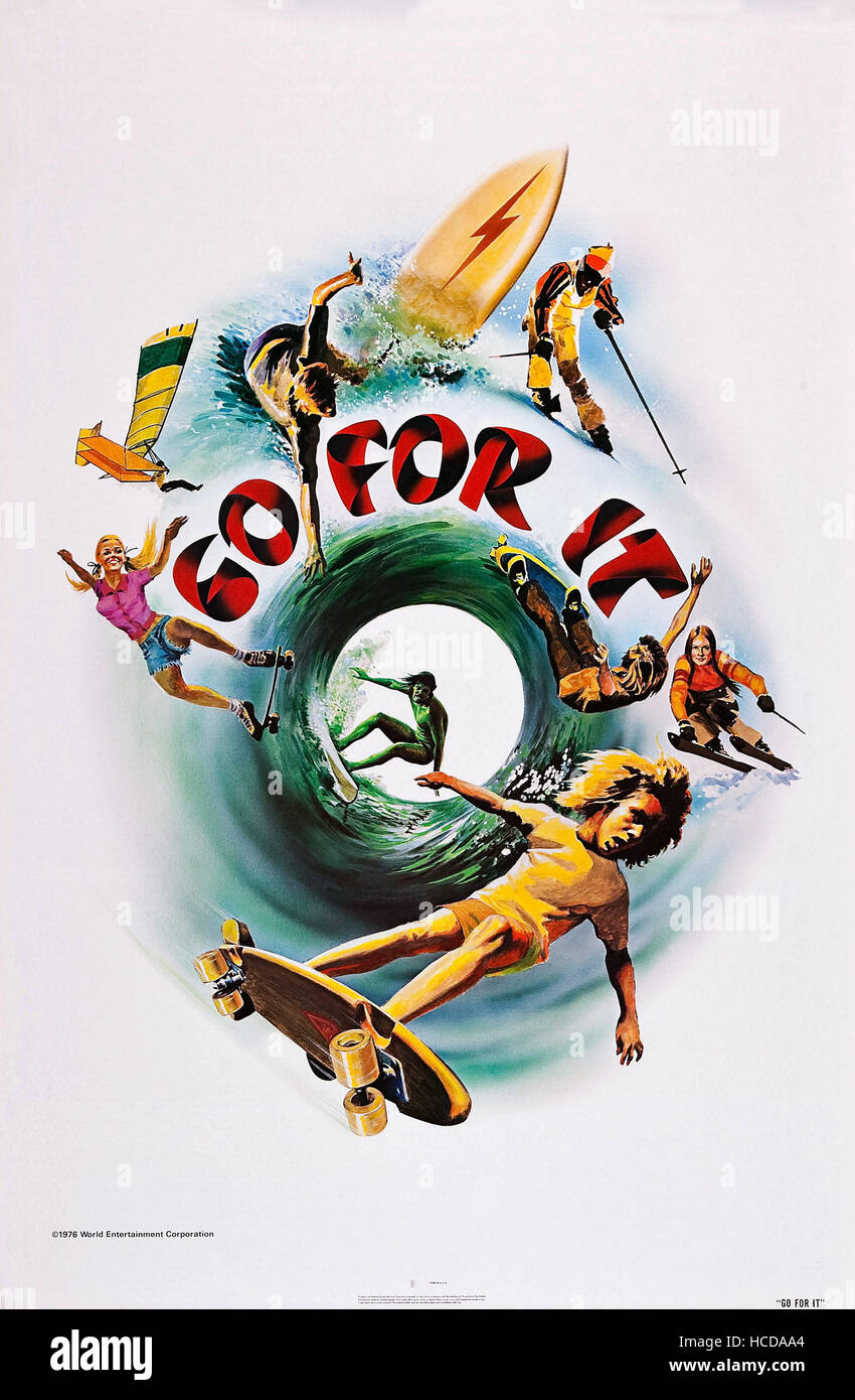 GO FOR IT, US ad art, 1976 Stock Photo - Alamy