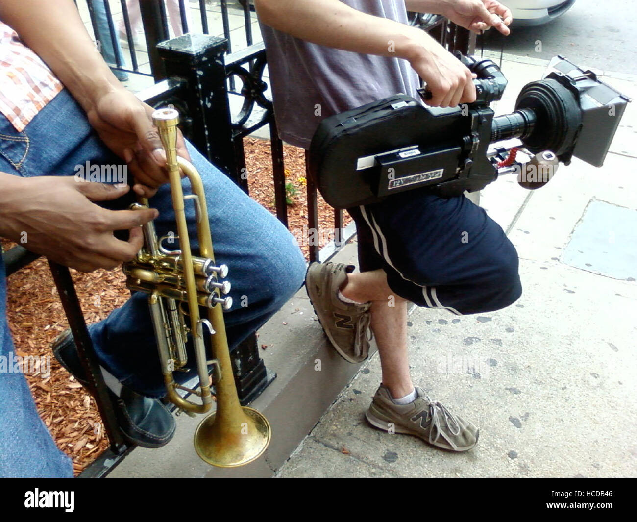 GUY AND MADELINE ON A PARK BENCH, Jason Palmer (left), 2009. ©Variance ...