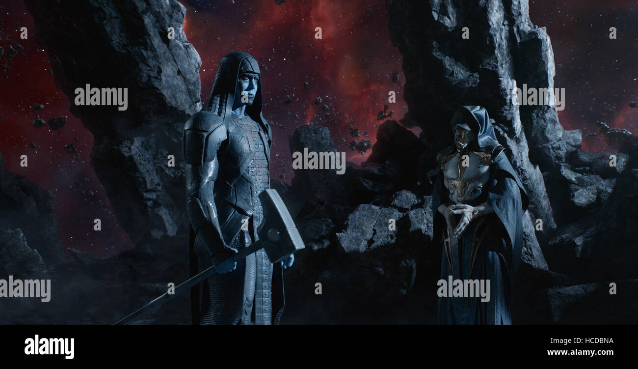 GUARDIANS OF THE GALAXY, from left: Lee Pace, Alexis Denisof, 2014 ...