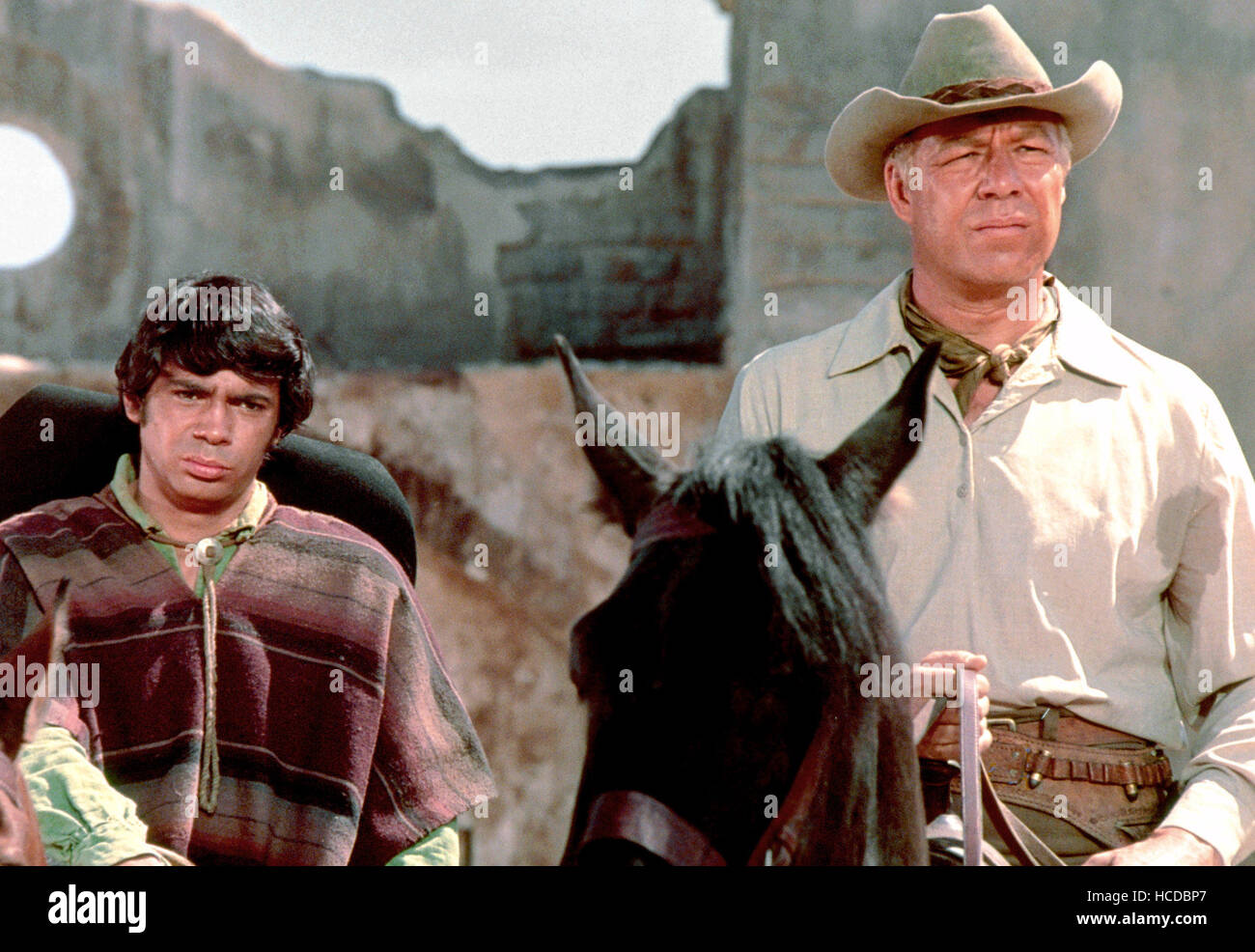 GUNS OF THE MAGNIFICENT SEVEN, Reni Santoni, George Kennedy, 1969 Stock ...