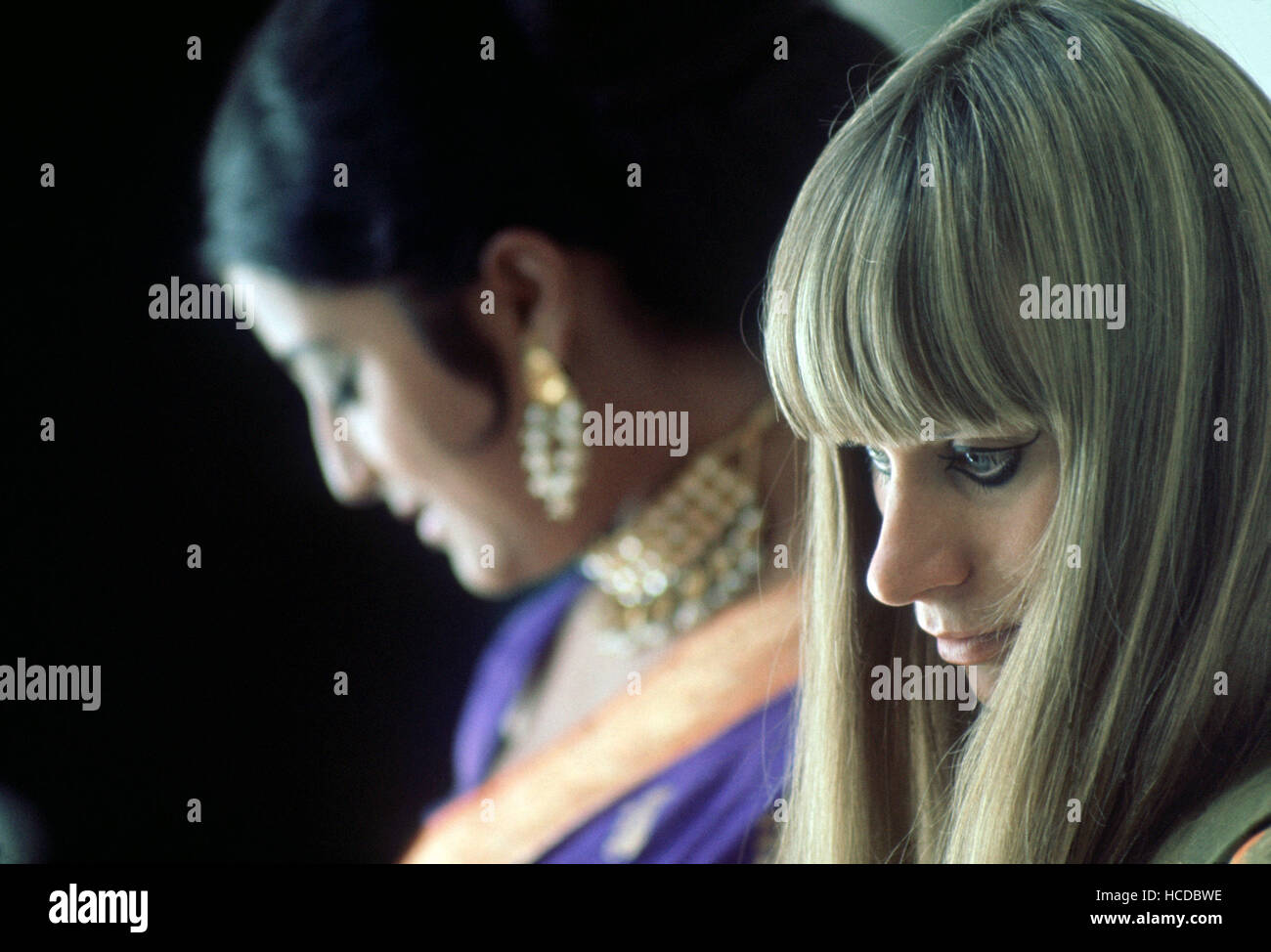 THE GURU, Aparna Sen (rear), Rita Tushingham, 1969, TM & Copyright ...